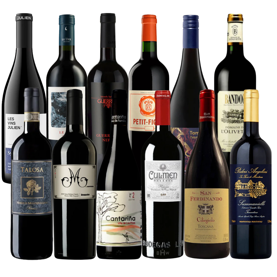 12 Eclectic Red Indigenous Varietals People Are Afraid to Try 12x750ml ...
