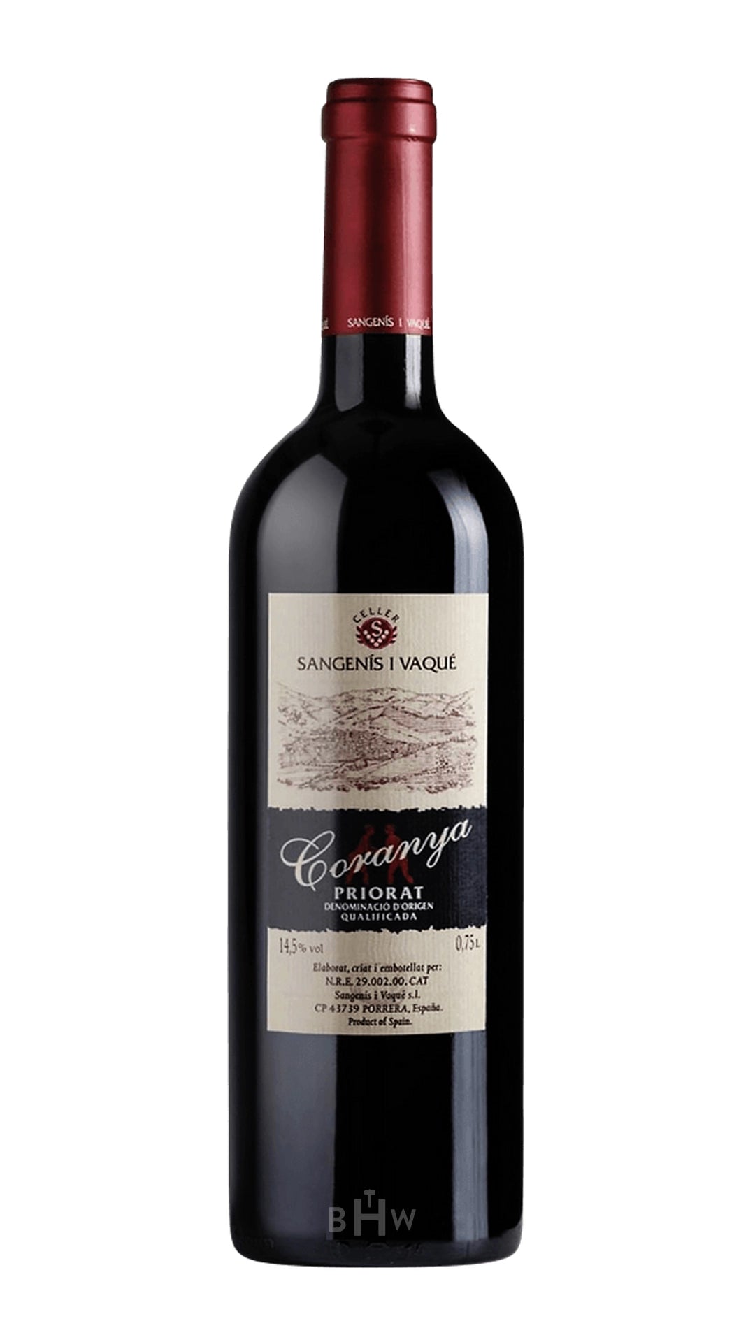 2001 Sangenis I Vaque Coranya Priorat DOCa Spain - BigHammerWines.com