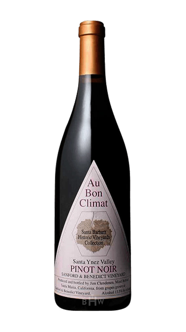 2018 Au Bon Climat Sanford & Benedict Vineyard Pinot Noir Santa Barbar ...