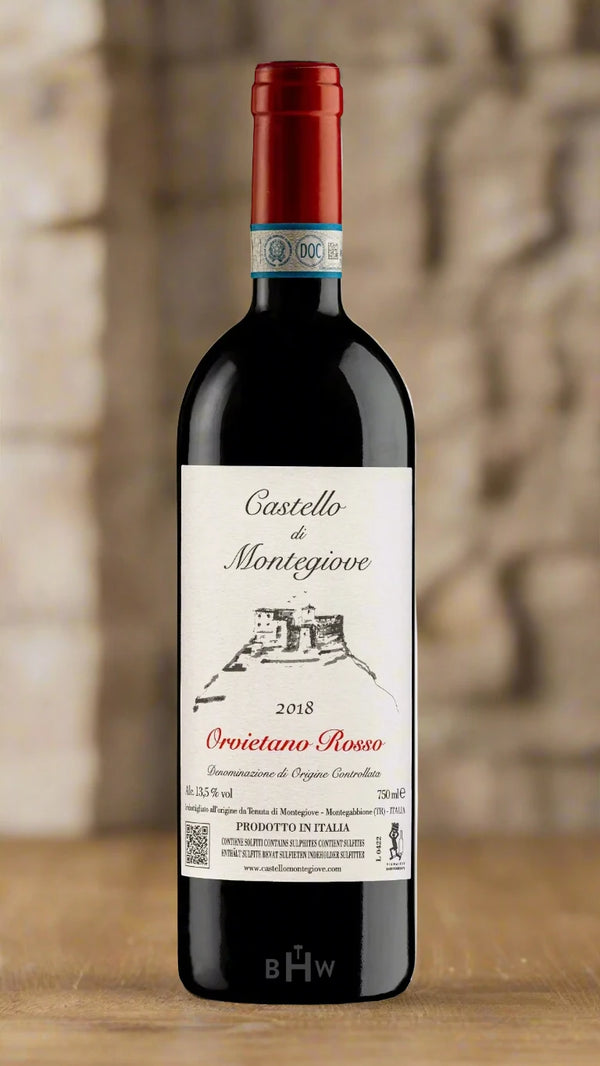 2018 Castello di Montegiove Orvietano Rosso DOC - Bighammerwines.com