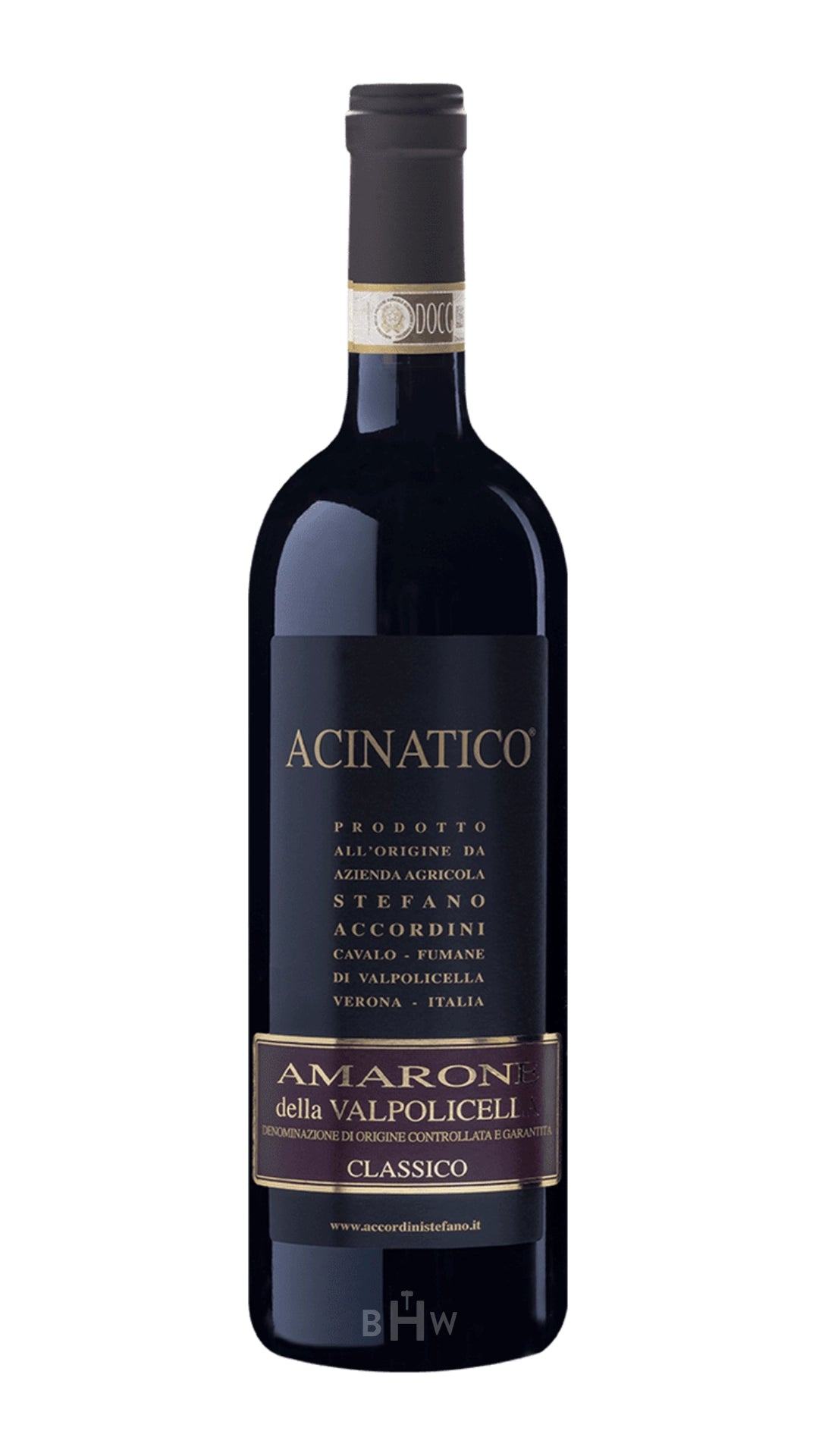 2018 Stefano Accordini Acinatico Amarone della Valpolicella Classico ...