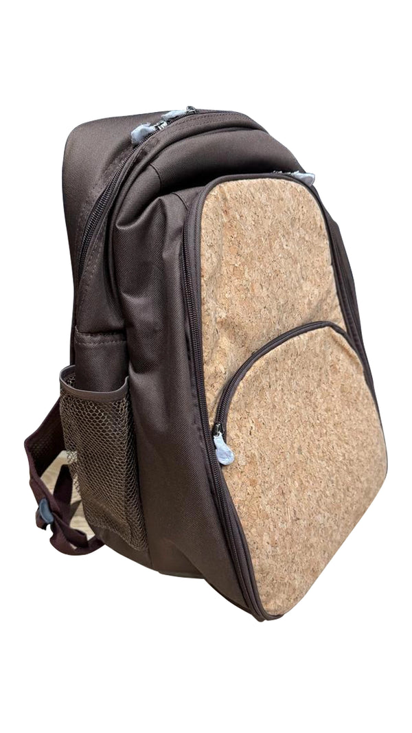 BHW Wine Picnic Backpack 2-3 Bottles with Cork Panels 2 Wine Glasses ...