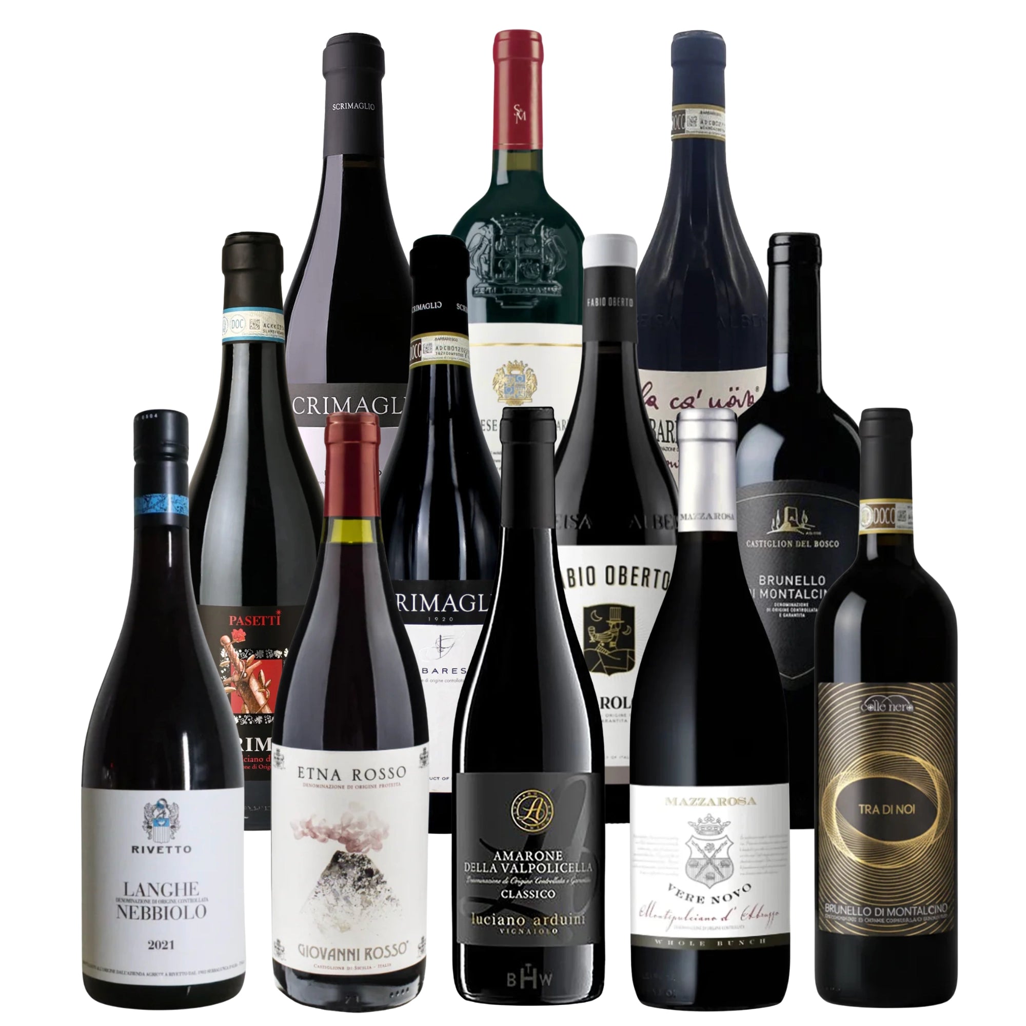 Top 12 Italian Red Wines Chosen by Italian Ambassadors