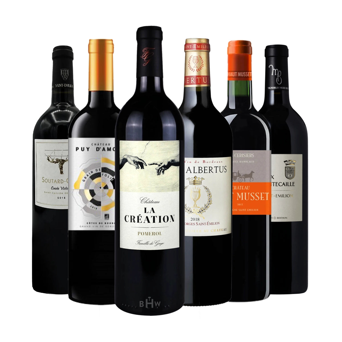 Merlot Cab Franc Bliss: Right Bank Bordeaux 6pk Sampler 6x750ml ...