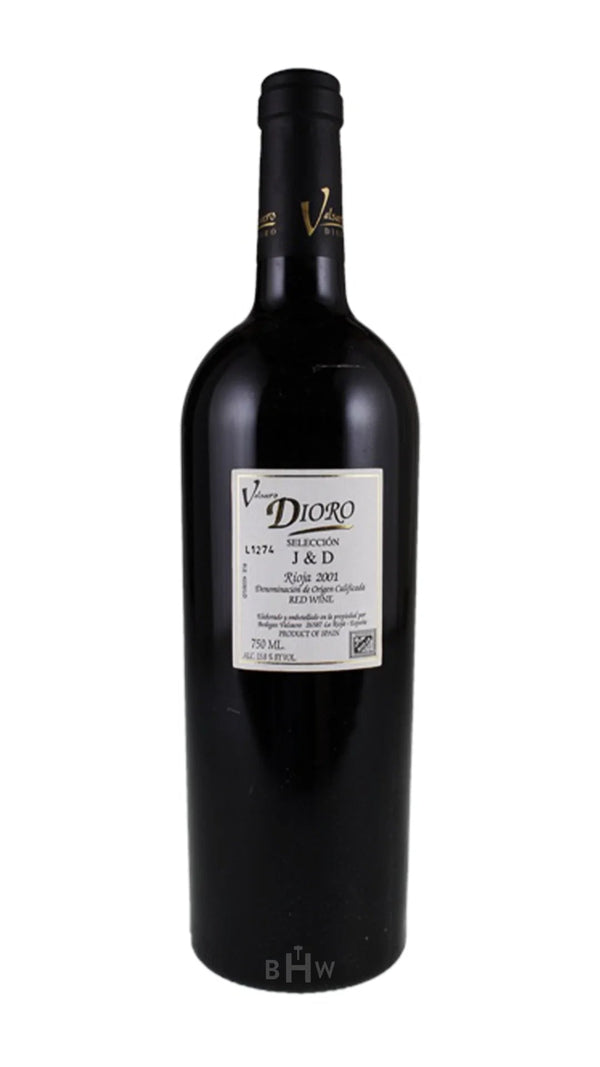 2001 Bodegas Vinsacro Dioro Seleccion J&D Rioja - BigHammerWines.com