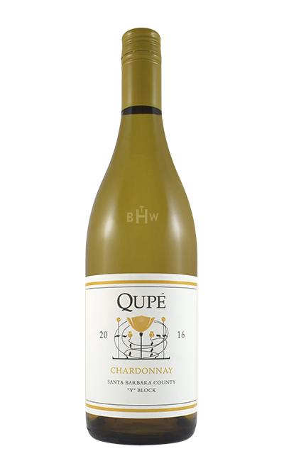 2016 Qupe Chardonnay Bien Nacido Vnyd Y Block Santa Barbara County ...
