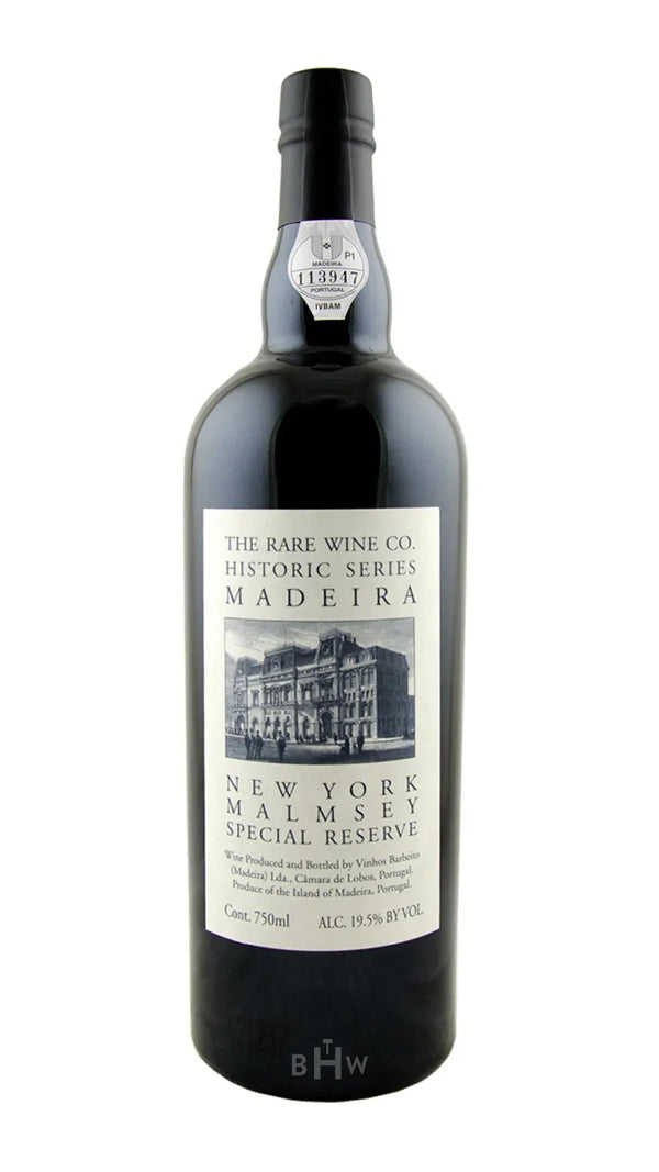 The Rare Wine Co. Historic Series New York Malmsey Madeira NV ...