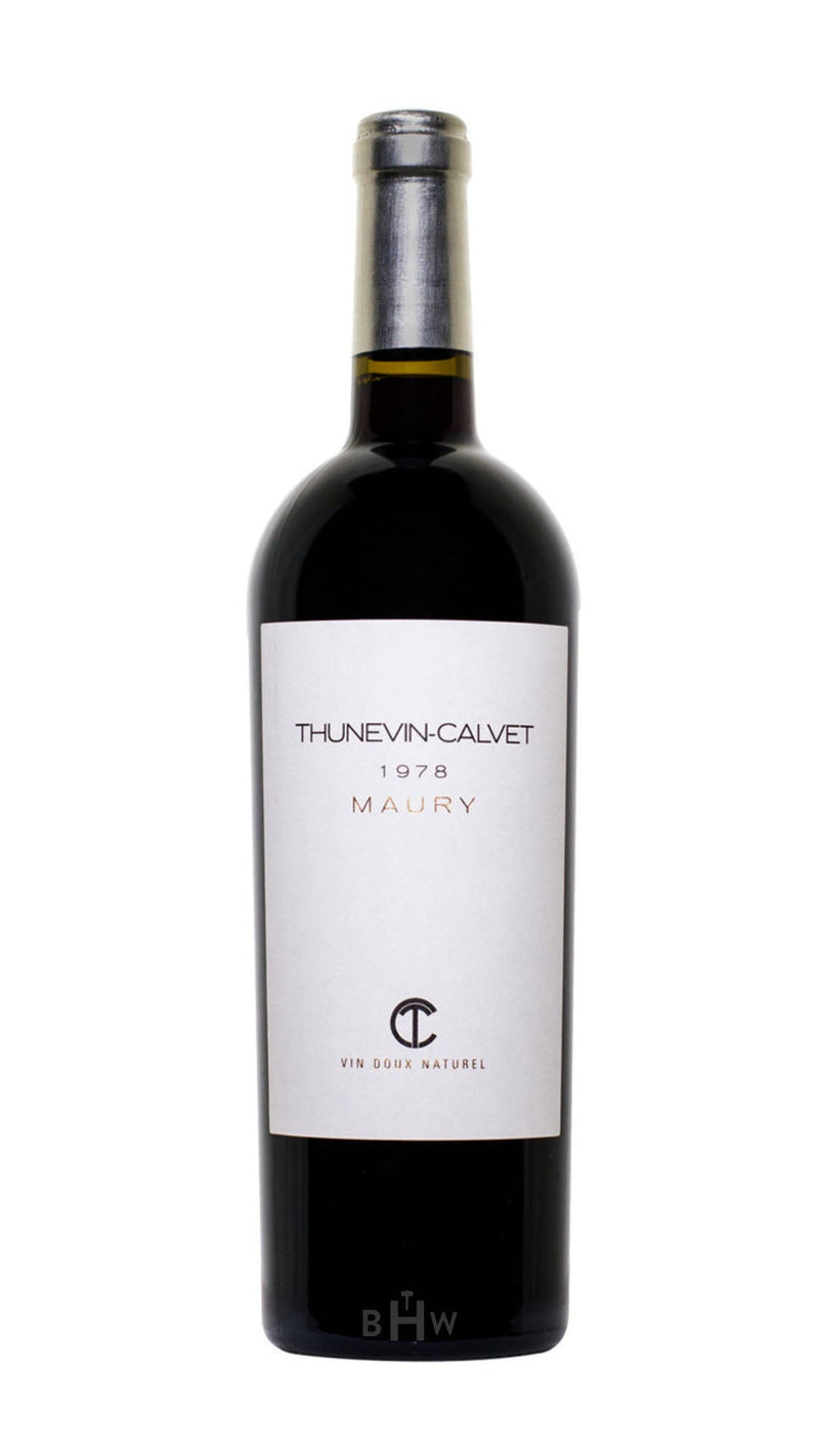 1978 Thunevin-Calvet Maury Vin Doux Naturel - bighammerwines.com